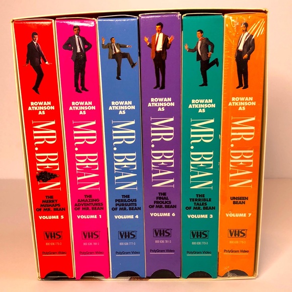 Media | Mr Bean Vhs Box Collection | Poshmark